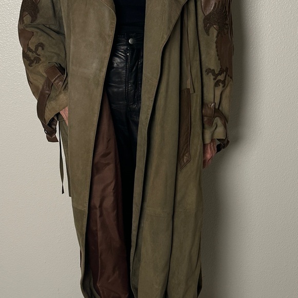 Claude Montana | Jackets & Coats | Claude Montana Suede Womens Leather ...